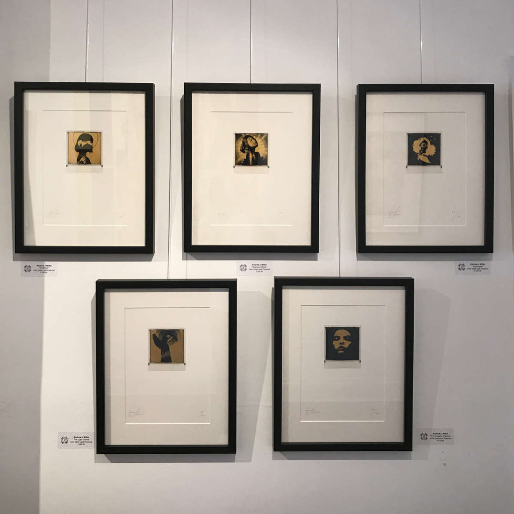 Andrew J Millar - The Light Grows - Hand Applied 24K Gold Leaf Polaroid ...