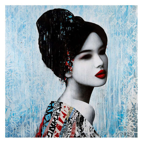 HUSH-Fade-Archival Pigment Print with a Screen Printed Archival Gloss ...