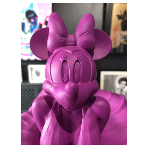 Simon Skint-Minnie Monroe-Disco Pink-Resin, Enamel & Airbrushed Acrylic ...